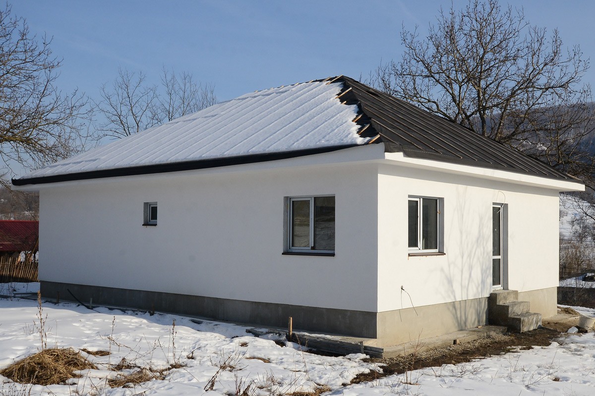 Proiect casa pe structura metalica M-101P